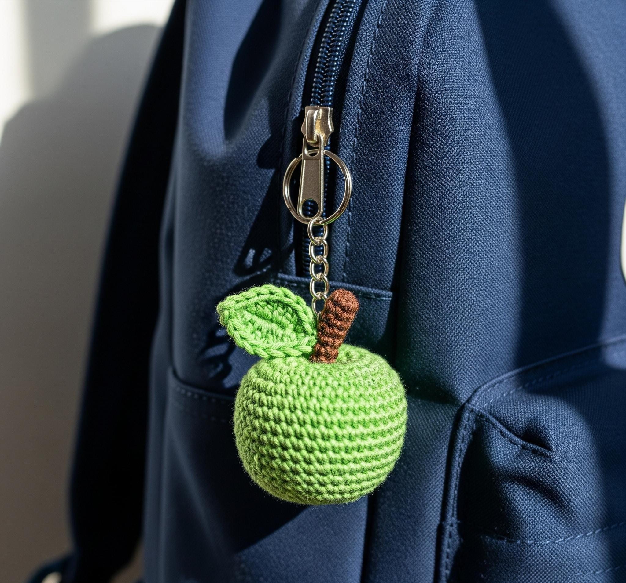Crochet Apple Keychain Pattern: Easy Amigurumi PDF for Beginners - Etsy