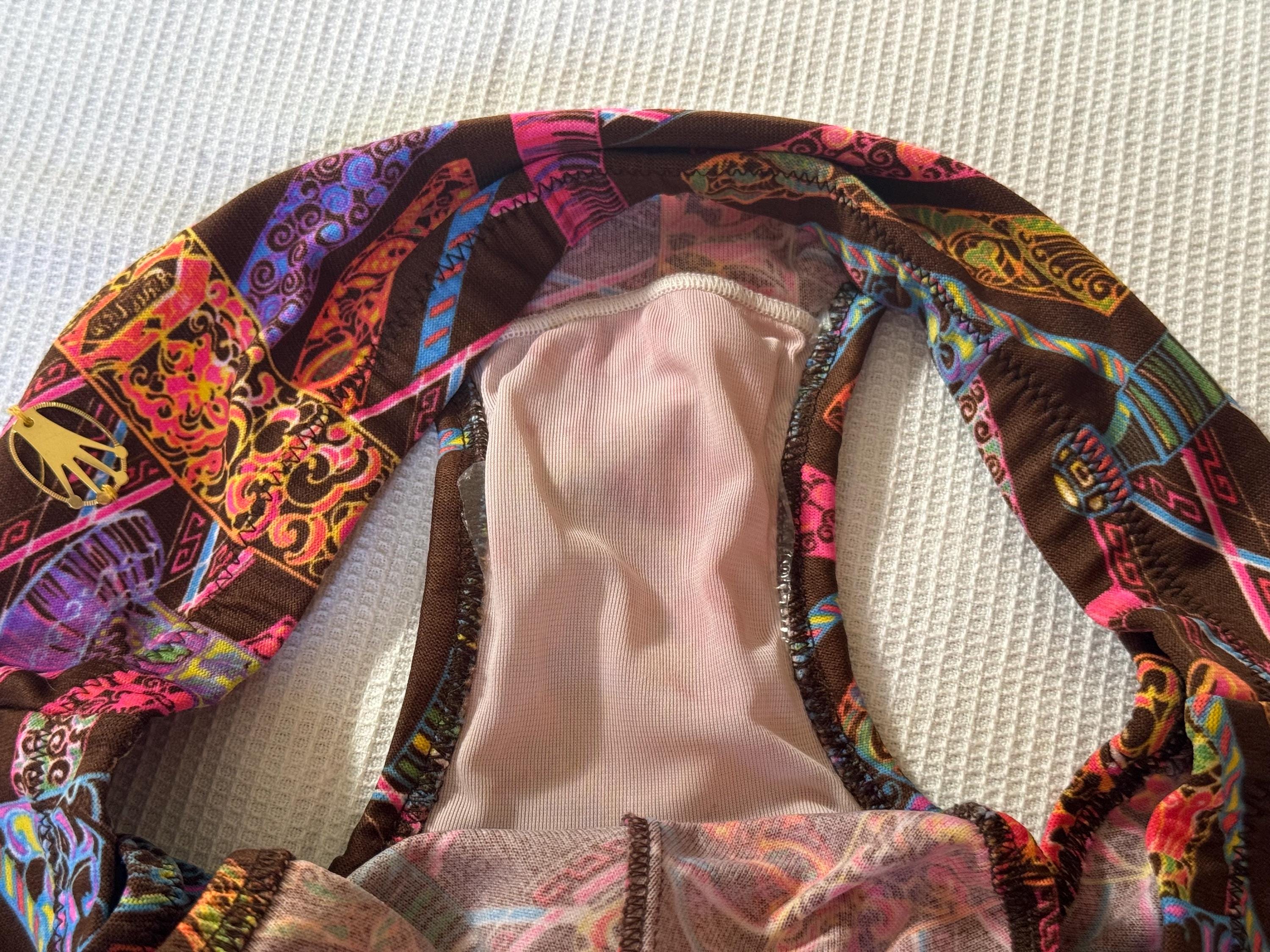 Vintage 70s Bullet Bra Bikini – Abstract Print Swimwear, S/M - Etsy