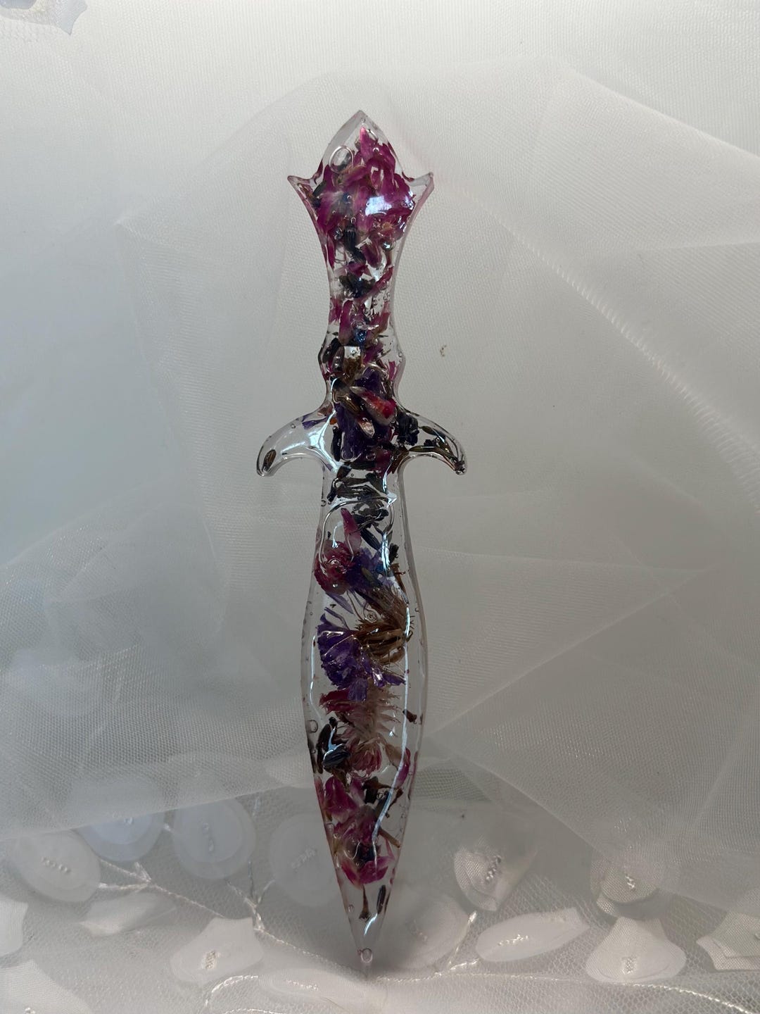 Resin Sword With Dried Botanicals - Etsy