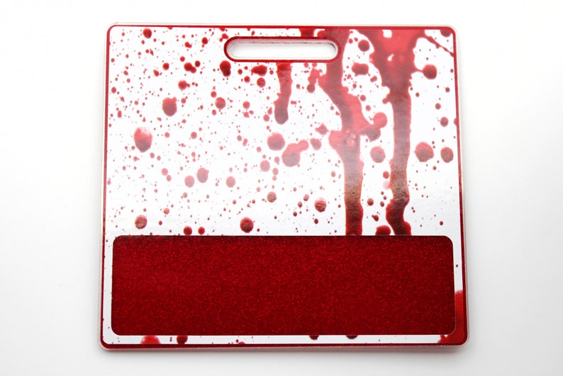 Lab Badge Buddy Blood Splatter Badge Buddy Customizable - Etsy