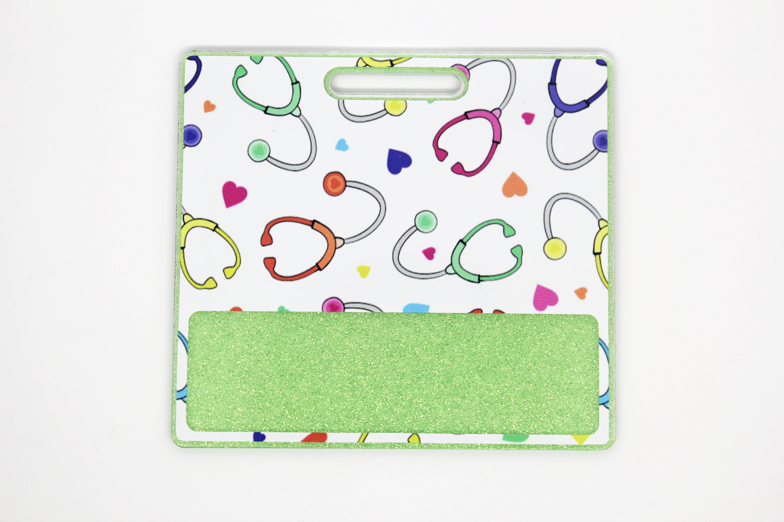 Nurse Badge Buddy, Stethoscope Badge Buddy, Customizable Acrylic ...