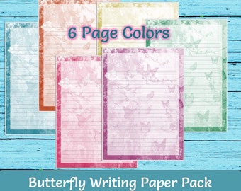 Writing Paper - Etsy