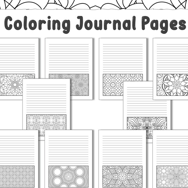 Journal Pages - Etsy