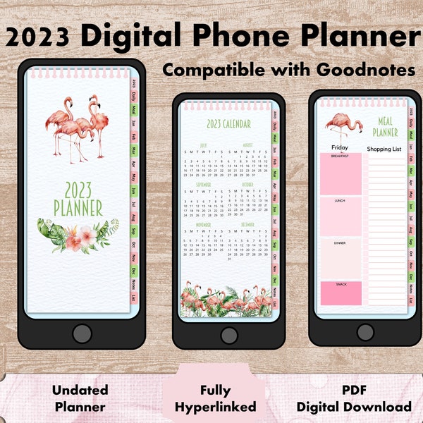 Flamingo Planner - Etsy