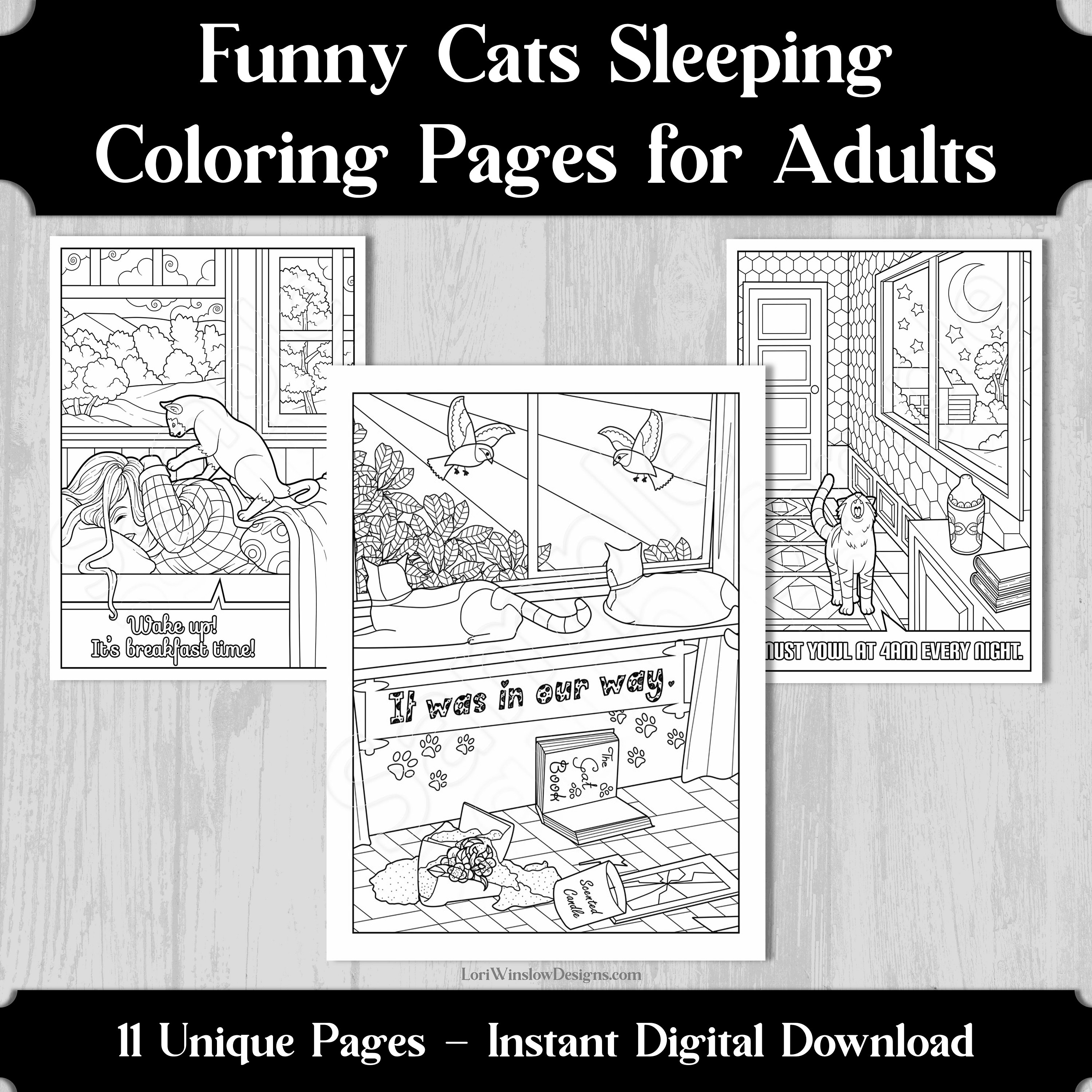Time To Wake Up Coloring Pages