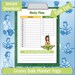 Groovy Zen Daily Planner Page Printable Peaceful Digital - Etsy