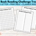 100 Book Reading Challenge Tracker Printable, Book Tracker List, Bonus ...