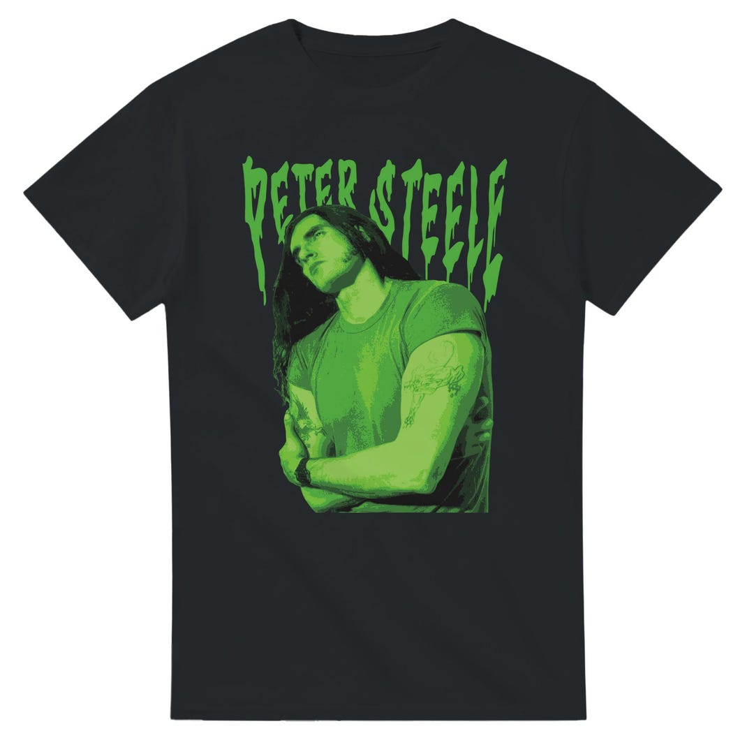 Peter Steele T-shirt – Gothic Metal Tribute Tee, Unisex Darkwave ...