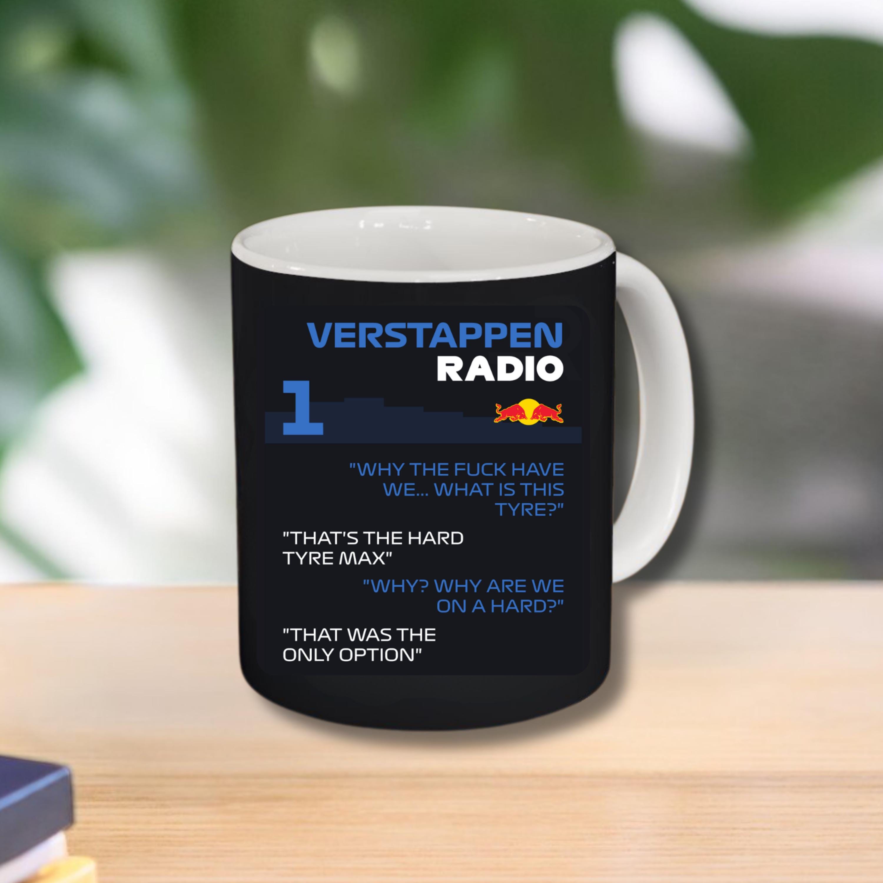 Formula 1 Team Radio Quote Mugs, F1 Fan Gift & Merch, Seat Full of ...