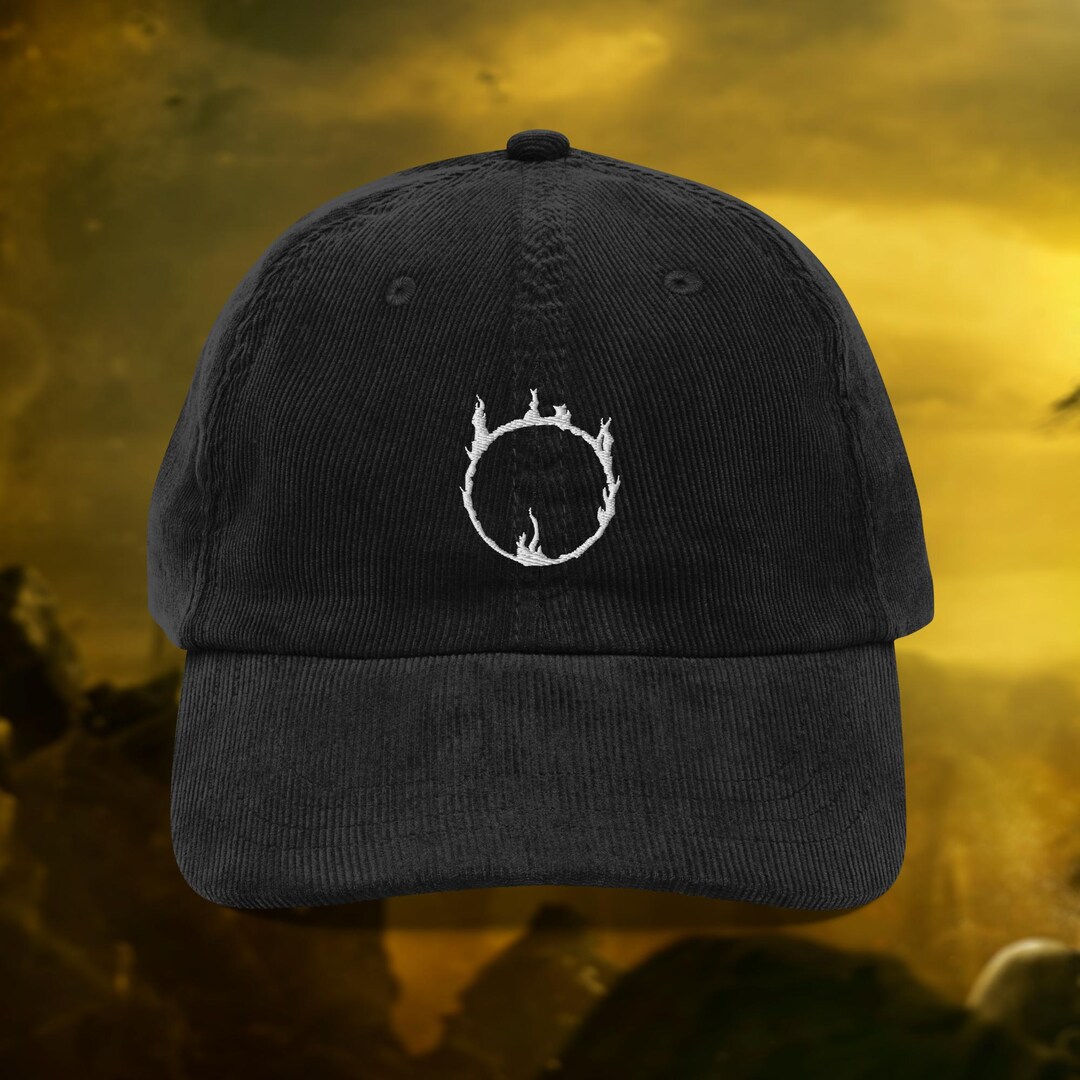 Vintage Embroidered Video Game Cap - Dark Souls Edition, Dark Mark - Etsy