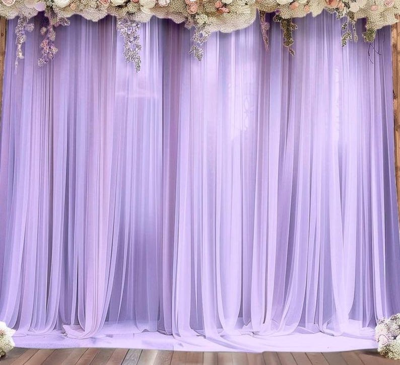 5ft X 14ft-sheer Wedding Arch Drape | Arch Decorations-drapes Backdrop ...