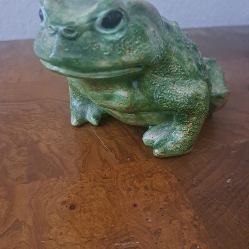 Ceramic Frog - Etsy