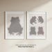 Funny Frog Poster Set – Cute Colorful Frog Wall Art for Kids Room Decor ...