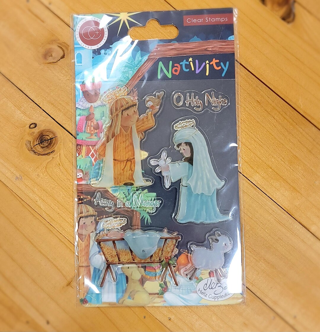 NEW Nativity Stamp Set, Clear Stamps Craft Consortium - Etsy