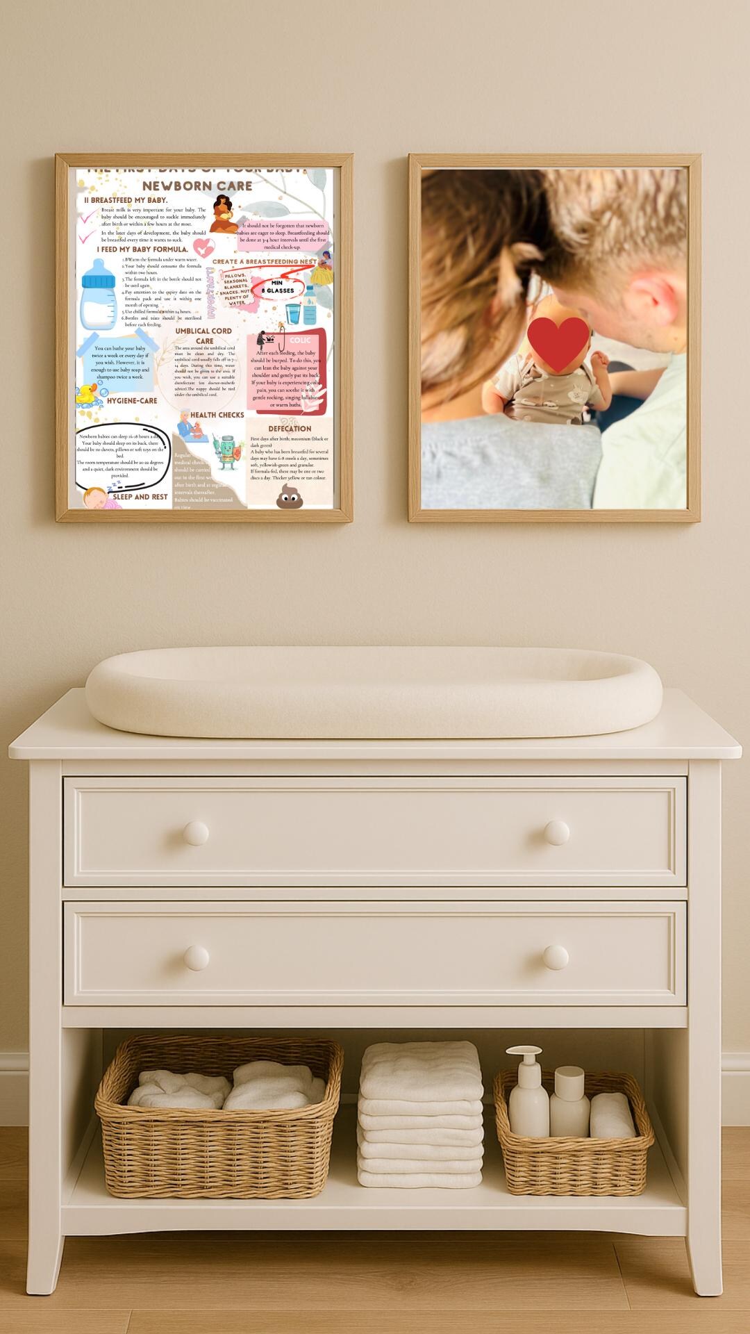 Free Printable Newborn Baby Care Guide | the First Days of Your Baby ...