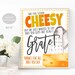 Cheesy Thank You Sign, Appreciation Week Teacher Staff Nurse Snack ...