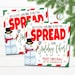 Spread Joy Not Germs Labelssanitizer Labelschristmas Gift - Etsy
