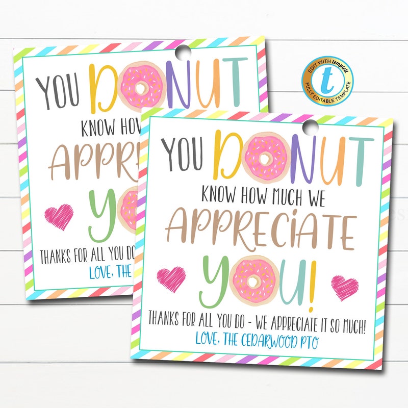 Donut Forget Us - Etsy