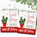Christmas Gift Tags, Nacho Average Holiday, Fiesta Feliz Navidad Gift ...
