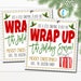 Christmas Wrapping Paper Gift Tag, Just a Little Something to Wrap up ...