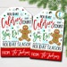 Christmas Gift Tags, Holiday Calories Don't Count, Candy Chocolate ...
