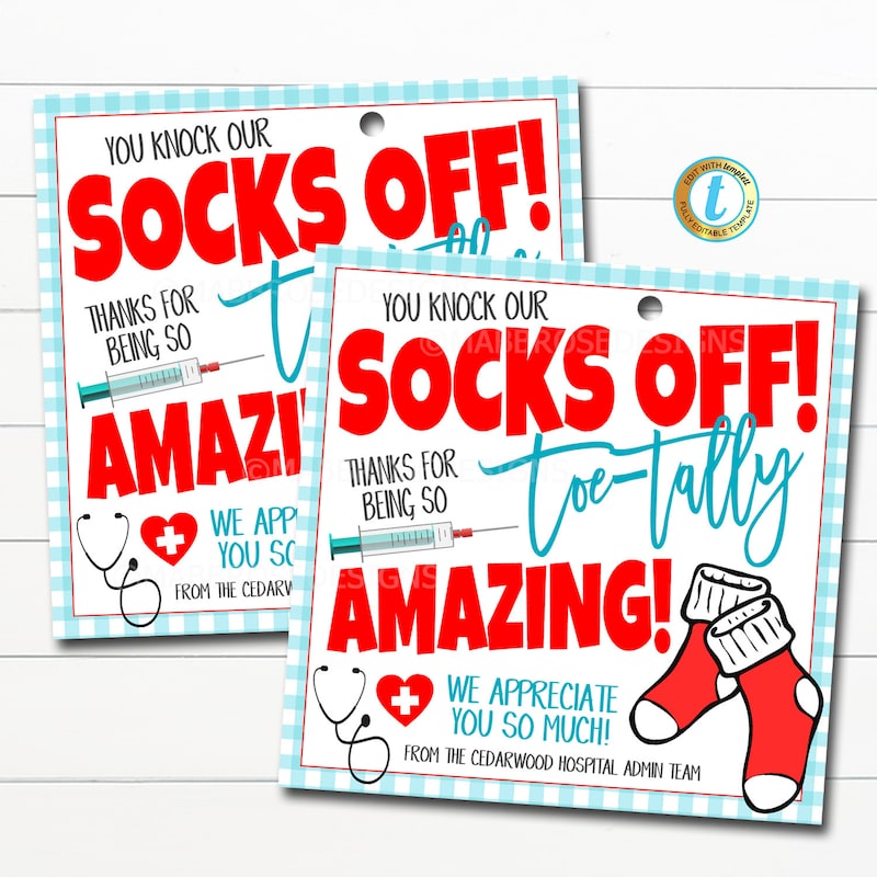 Sock Gift Tag - 60+ Gift Ideas for 2025
