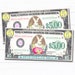 Printable Easter Bunny Money, Play Bunny Bucks, Easter Bunny Dollar ...