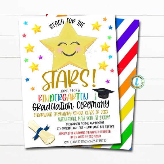 Preschool Graduation Program Invites Printables Preschool Graduation