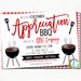 Appreciation BBQ Party Invitation, Customer Client Thank You Event ...