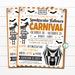 EDITABLE Halloween Carnival Flyer, Printable PTA PTO, School Church ...