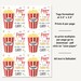 Realtor Popcorn Tags, Open House Real Estate Thank You Gift Tags ...