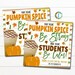 Fall Teacher Appreciation Coffee Gift Tag, May Your Pumpkin Spice Be ...