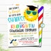 Kindergarten Graduation Invitation, Preschool Pre K Graduation Ceremony ...