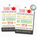 Teacher Appreciation Gift Tag, Thank You Gift Staff School Pto Pta ...