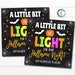 Halloween Gift Tags, Light for Your Halloween Night, Glow Stick Friend ...