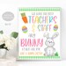 Teachers and Staff Easter Appreciation Sign, Best Any Bunny Could Ask ...