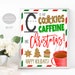 Christmas Teacher Sign, C is for Caffeine and Coffee, Teacher ...
