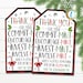 Christmas Thank You Mint Tags, Thank You Gift, School Pto Pta Volunteer ...