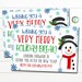 Christmas Teacher Postcard to Students Printable, Hello From the ...