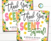 Appreciation Gift Tag You Are Scent-sational Employee - Etsy