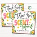 Appreciation Gift Tag, You Are Scent-sational, Employee Volunteer Nurse ...