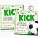 Soccer Valentines, Boy Sports Ball Valentine Card Gift Classroom Party ...