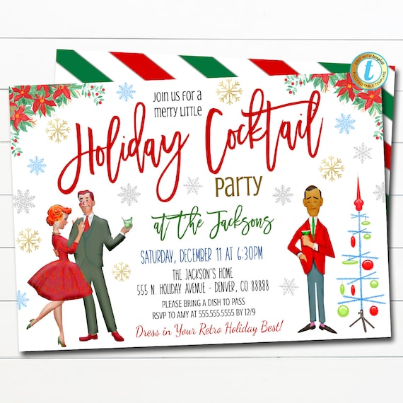 Retro Holiday Party
