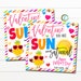 Valentine Gift Tags, Valentine You're Sun-sational! Rainbow Bright ...