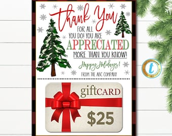Christmas Appreciation Sign Thank You Gift School Teacher - Etsy