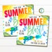 Water Gun Gift Tags, Hope Your Summer is a Blast Friends Kids Classroom ...