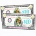 Printable Easter Bunny Money Play Bunny Bucks Easter Bunny - Etsy