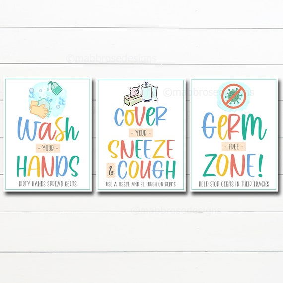 Health Room Office Posters School Health Posters Nurse - Etsy