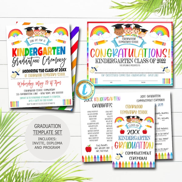 Rainbow Graduation - Etsy