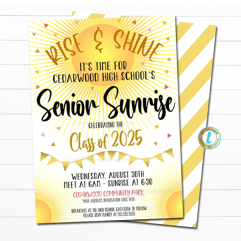 Senior Invitation - Etsy